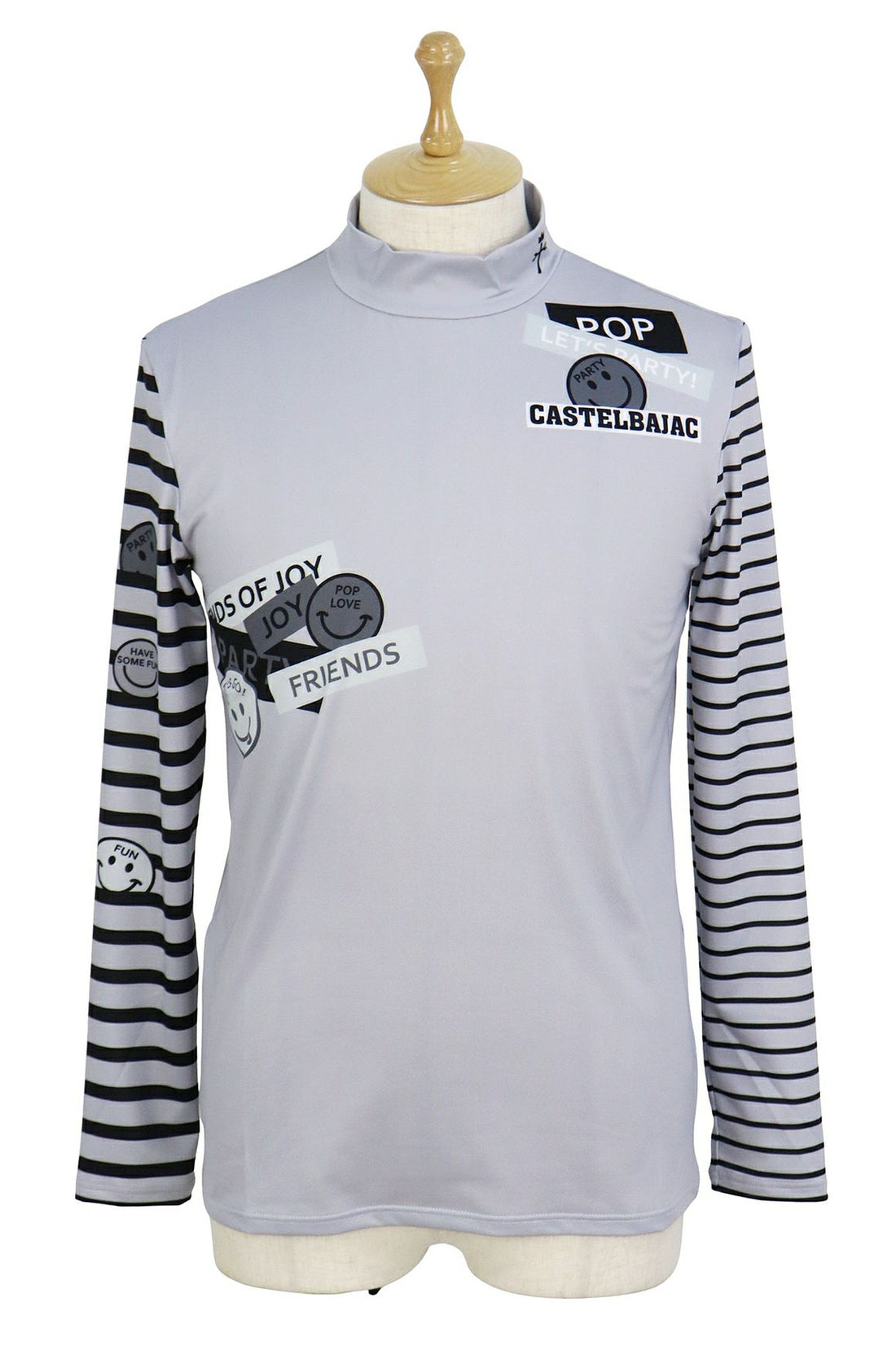 ハイネックシャツ メンズ カステルバジャックスポーツ CASTELBAJAC