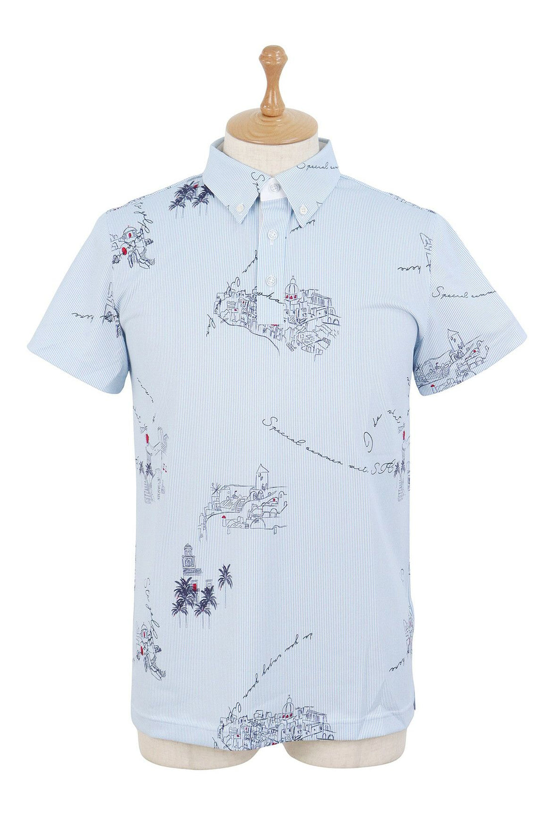 ポロシャツ メンズ セントクリストファー St.Christopher ゴルフウェア